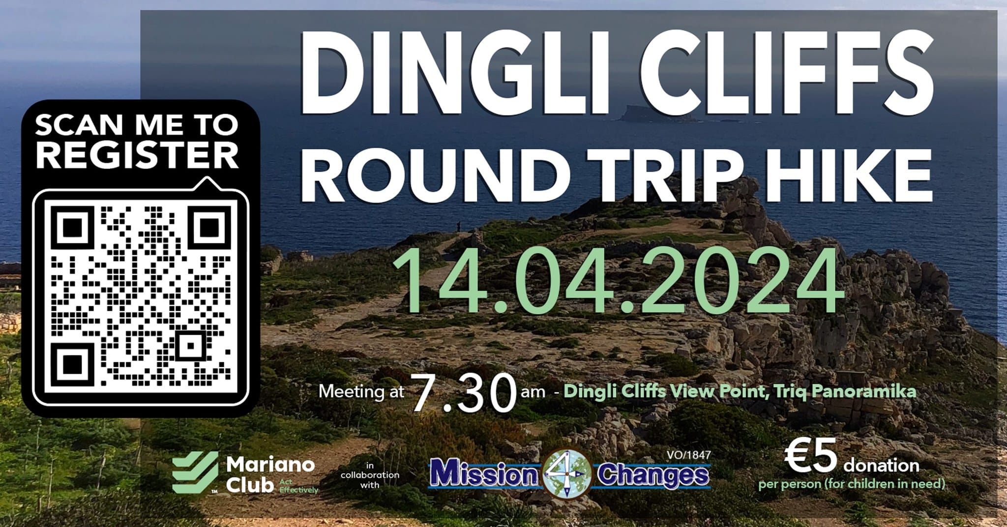 Dingli Cliffs Round Trip Hike - Active Citizen Lab